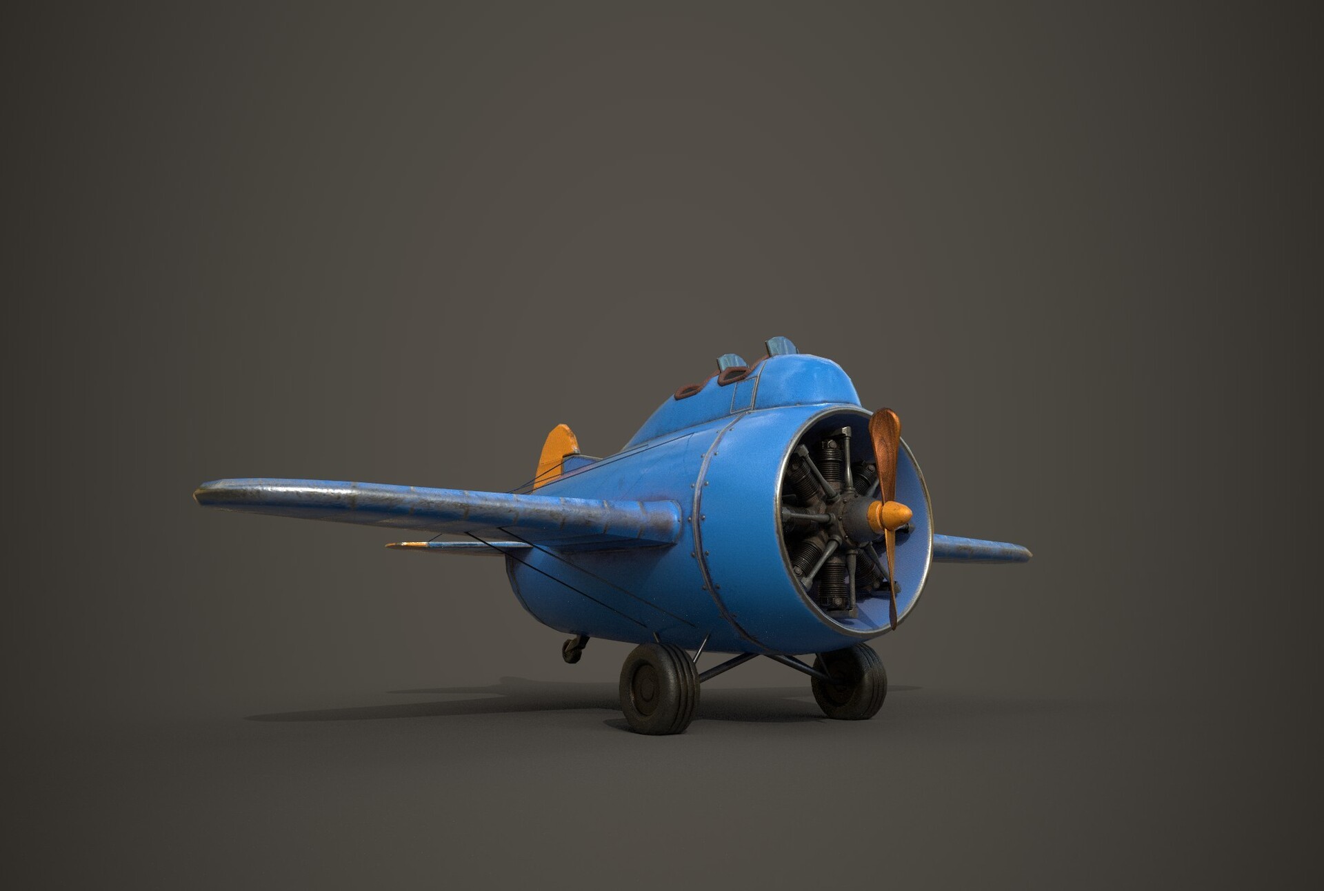 ArtStation - Barrel plane