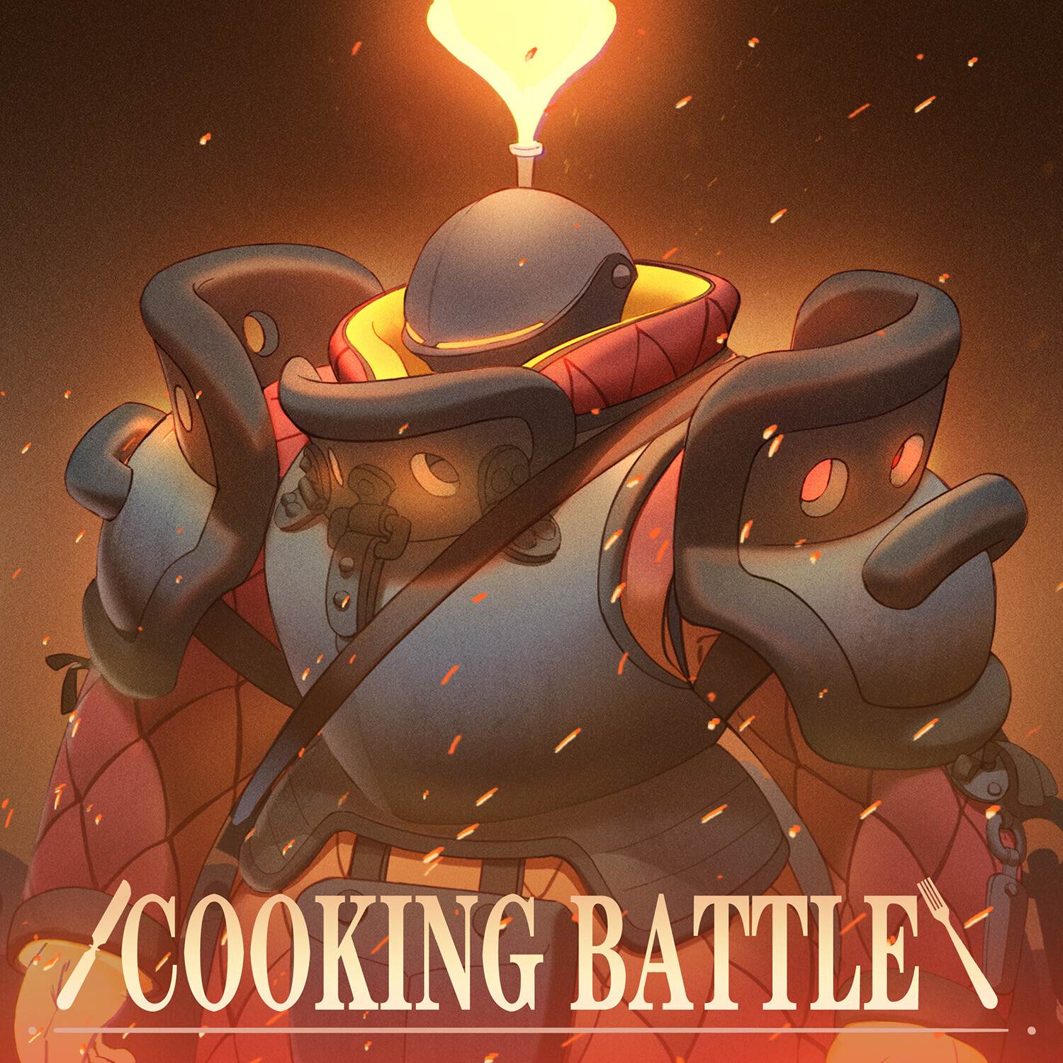 ArtStation - COOKING BATTLE - Lord Popcorn