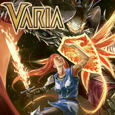 ArtStation - Comics cover illustration - Varia Comics