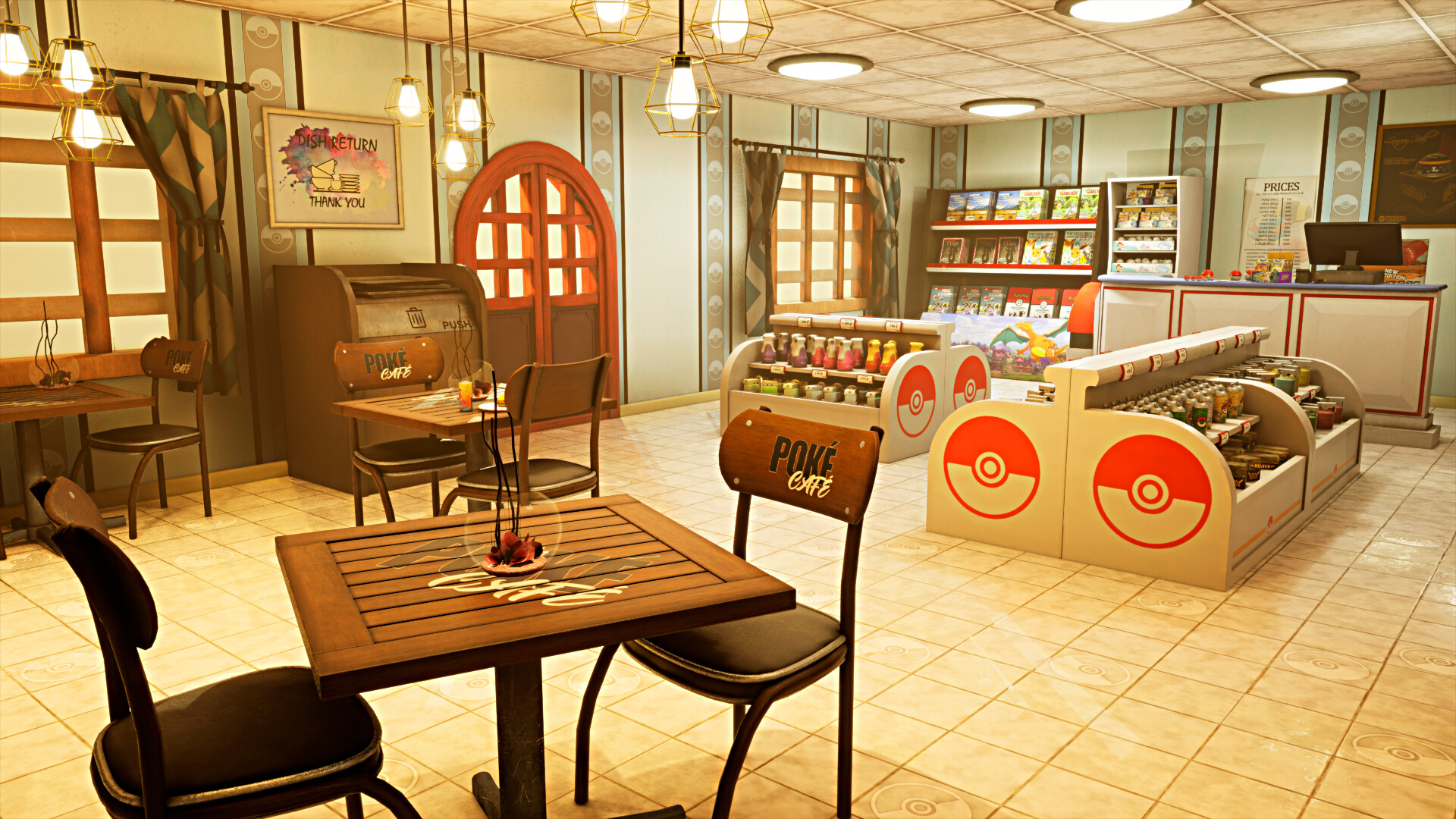 ArtStation - Pokémon Market - Fan Art