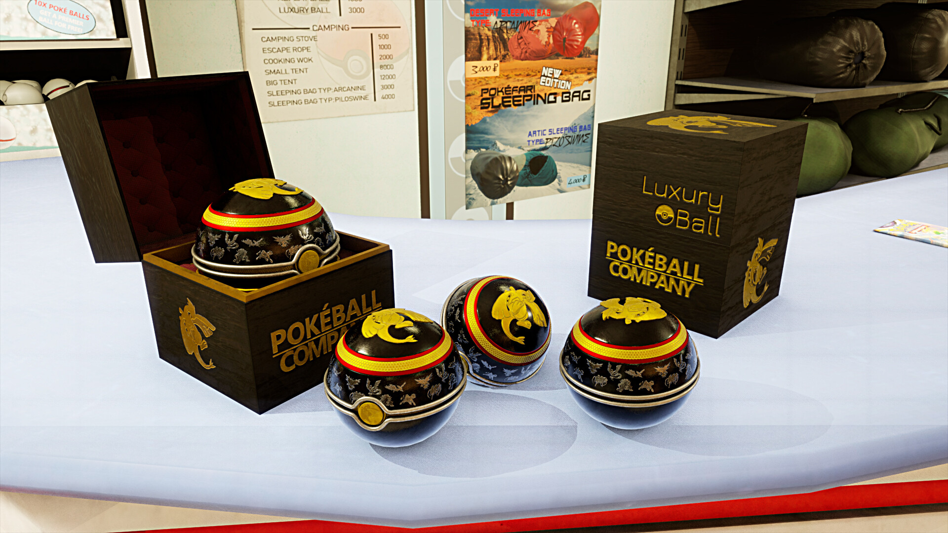 ArtStation - Pokémon Market Fan Art - Items
