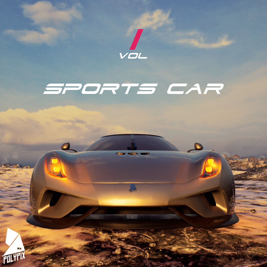 ArtStation - UE Marketplace - Sports Car VOL 1