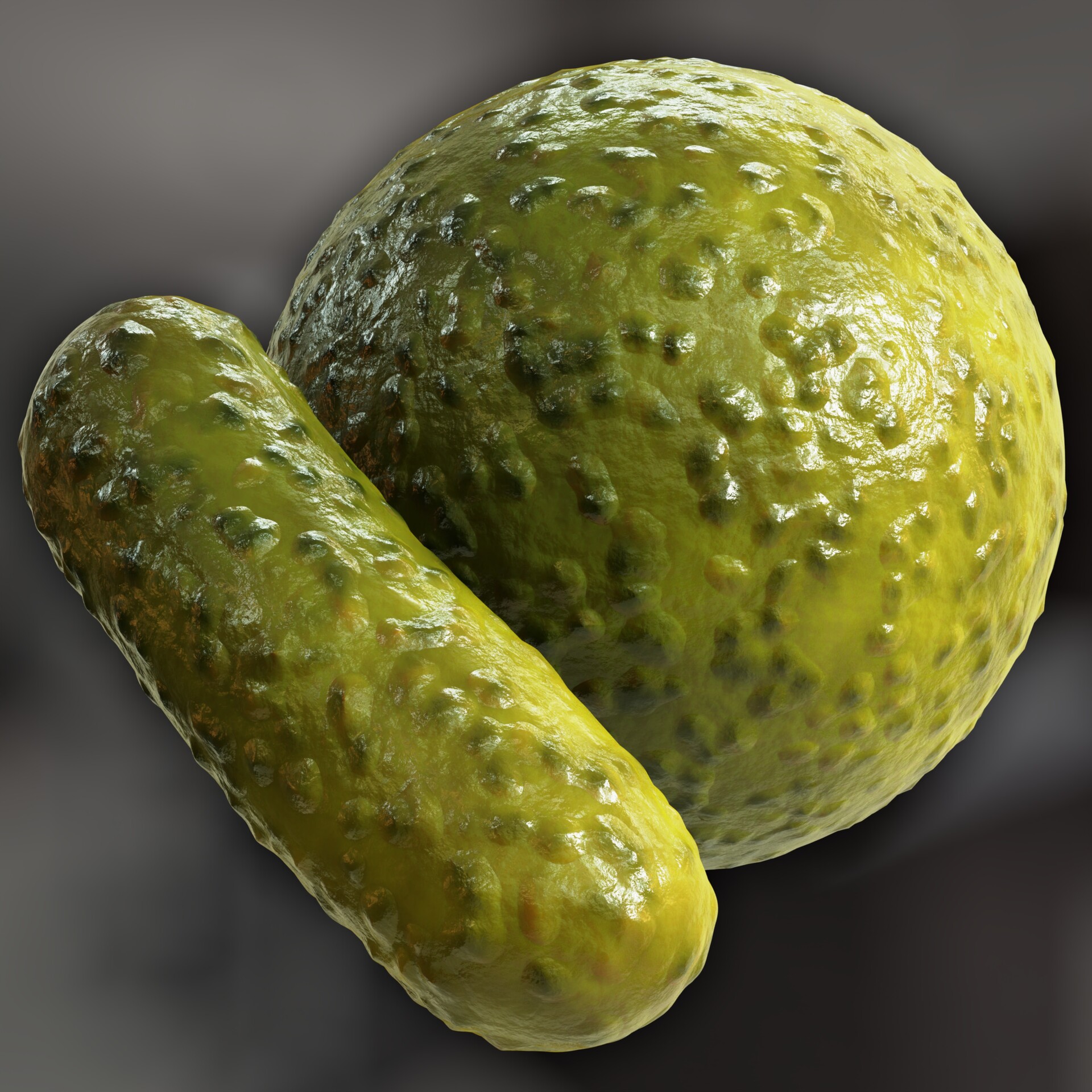 ArtStation - Procedural Pickle Material (Blender Tutorial)