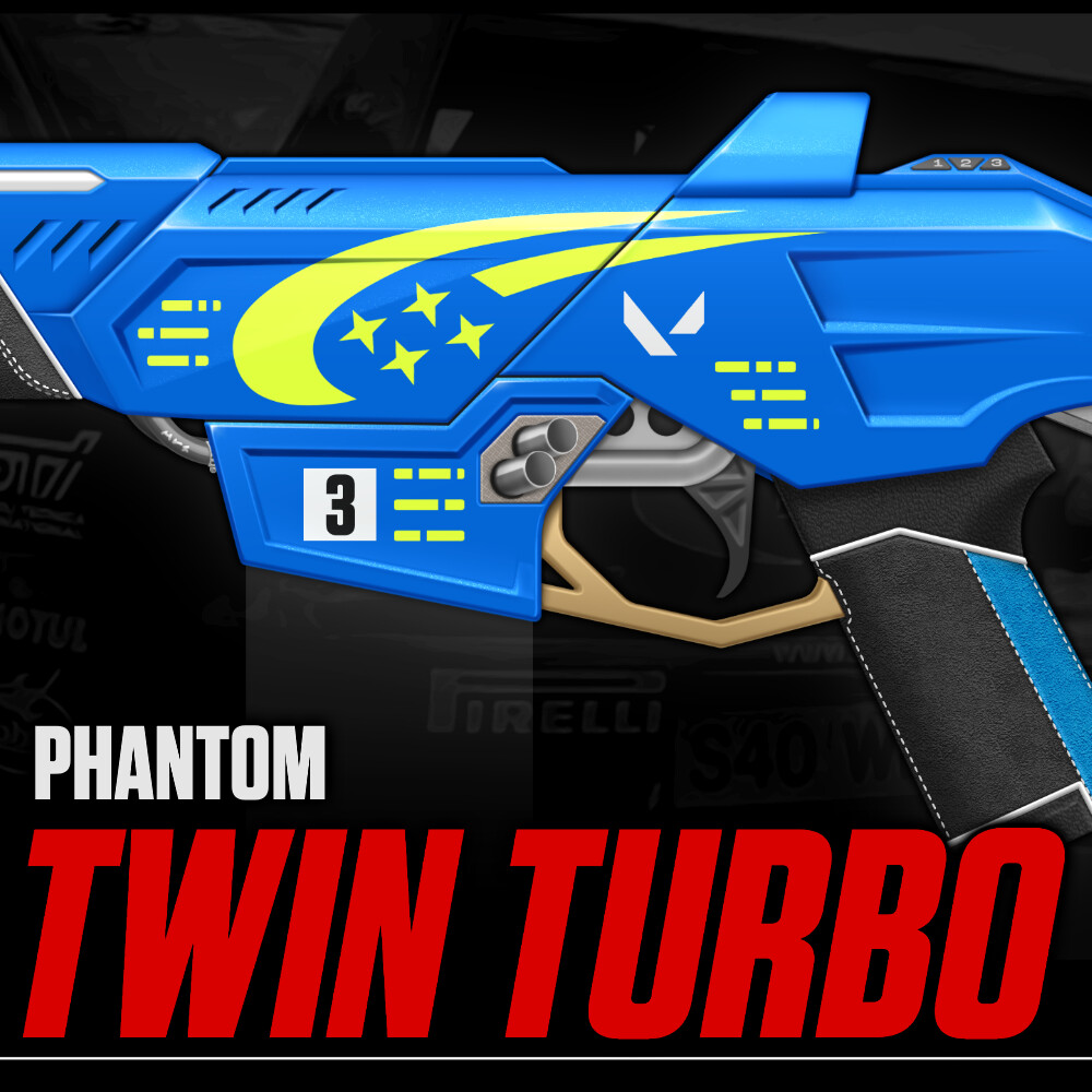 ArtStation - TWIN TURBO Phantom - VALORANT