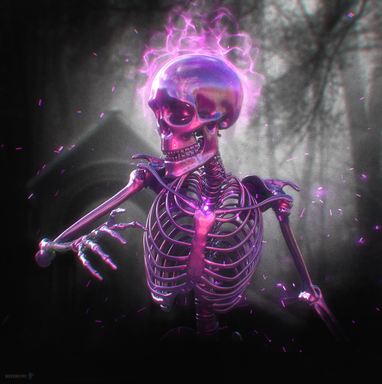 ArtStation - Skeleton Magic