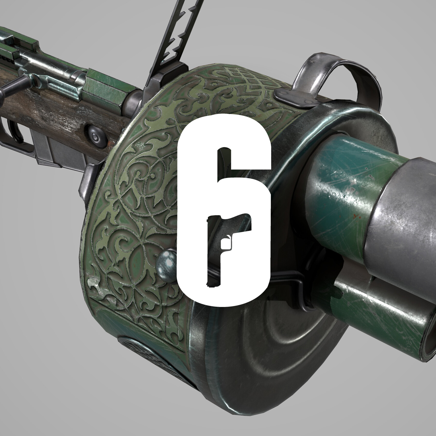 ArtStation - Elite Shumika Launcher Skin