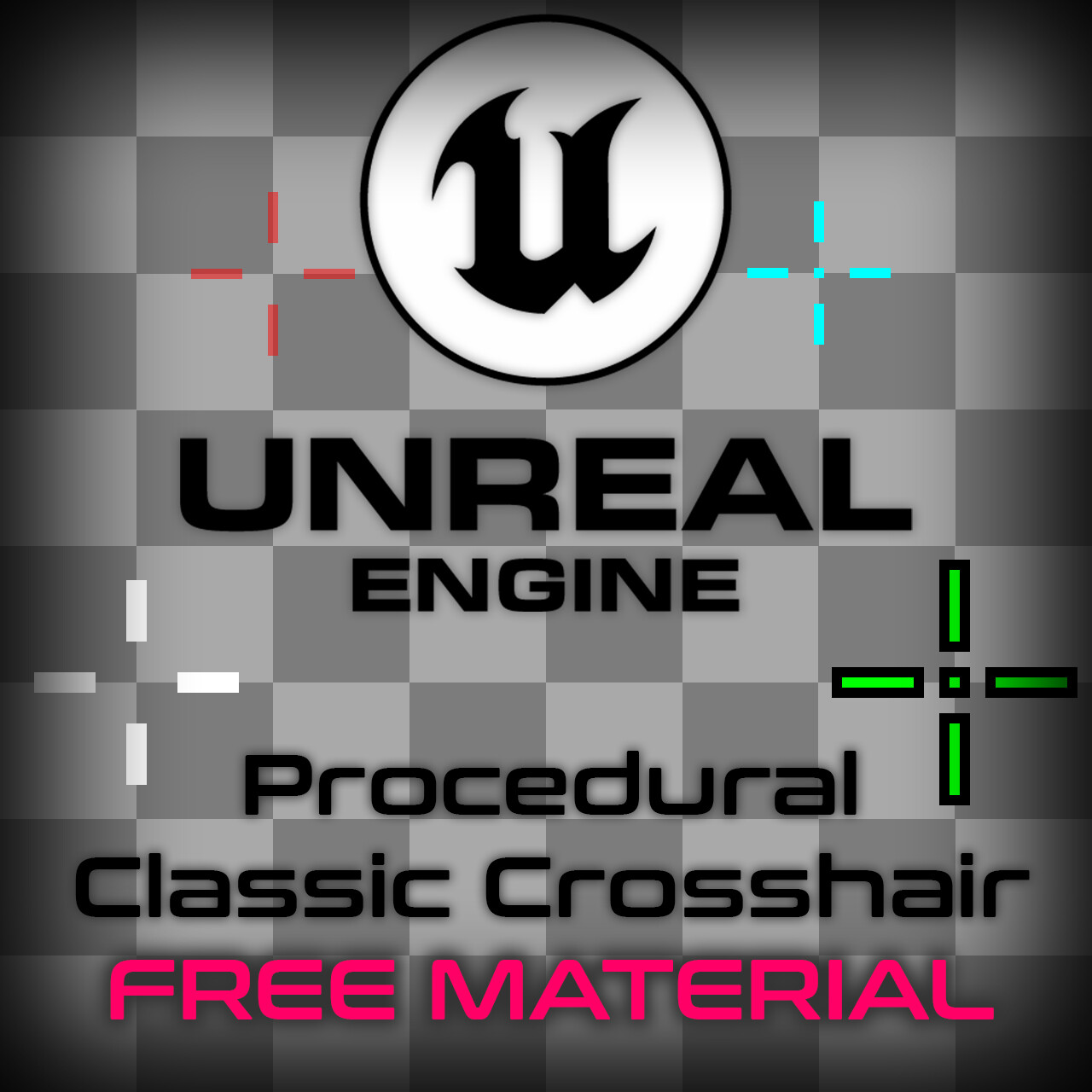 DotBow - UE5 Procedural Classic Crosshair