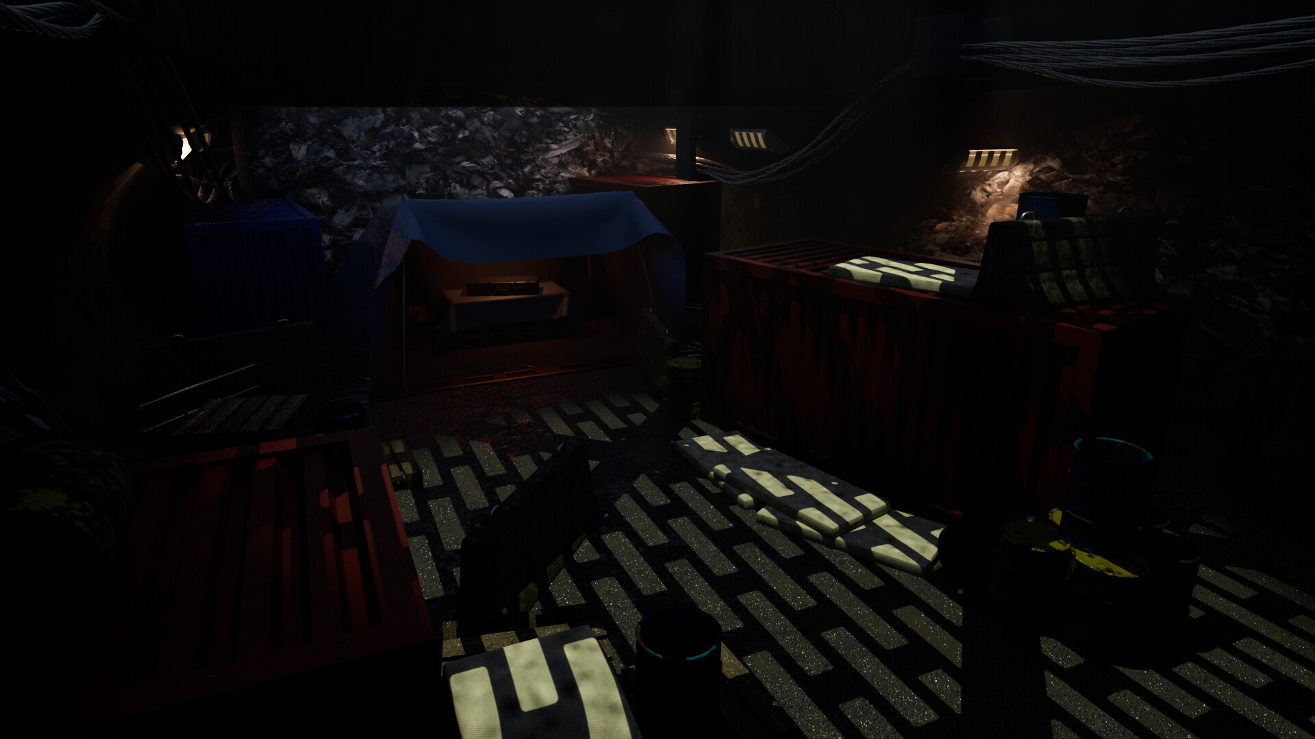 ArtStation - Undergound Tunnel - Level Design / Concept Art