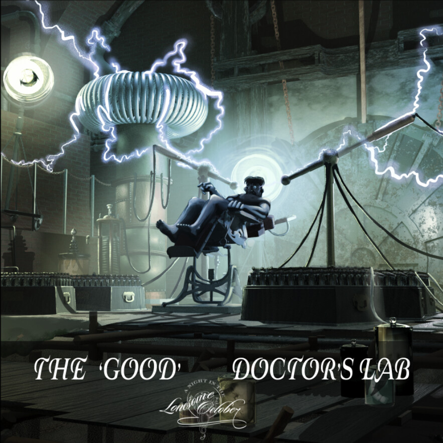 ArtStation - A Night in the Lonesome October - The Doctors Laboratory