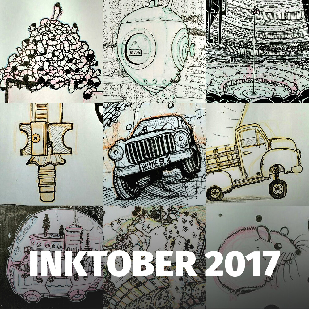 ArtStation - Inktober 2017