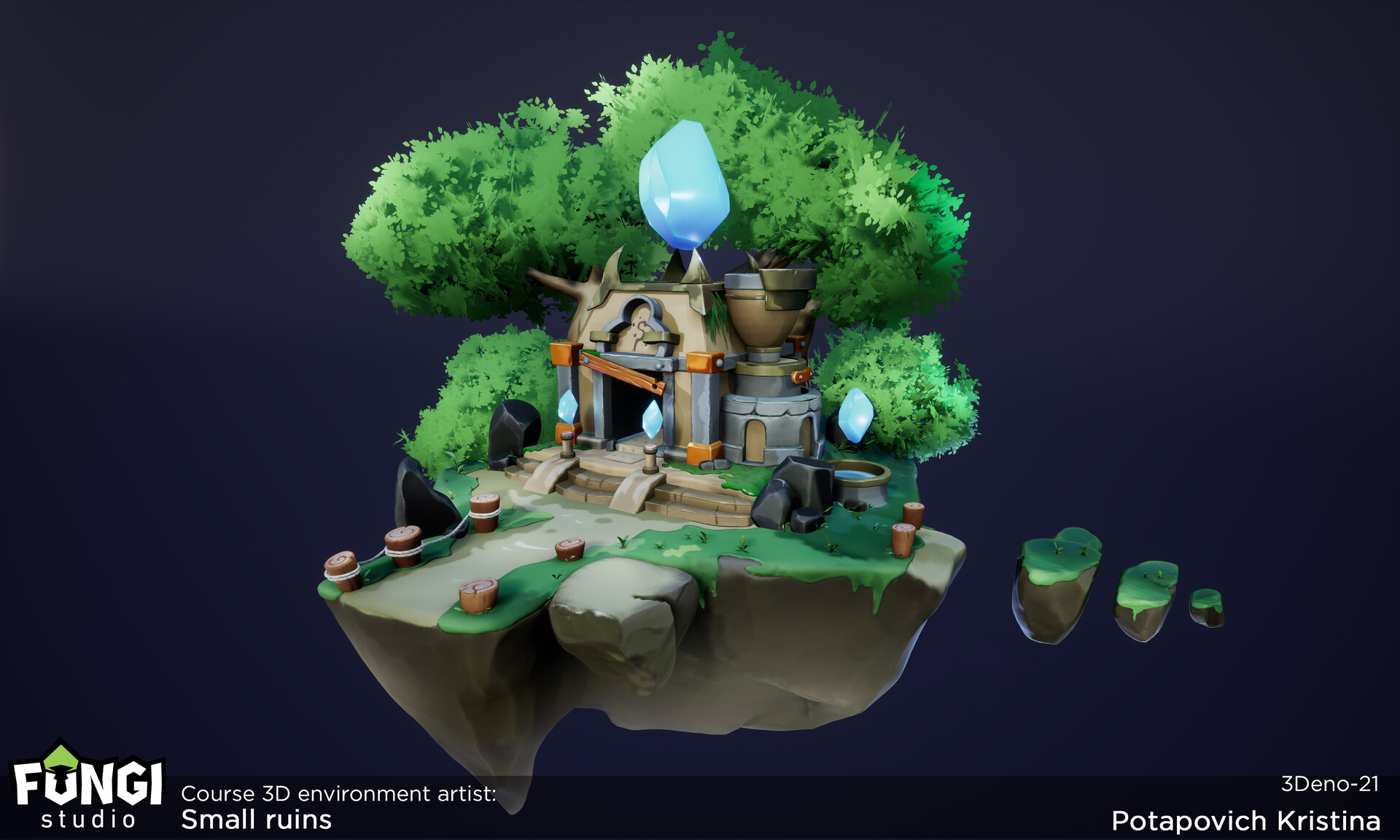 ArtStation - Small ruins