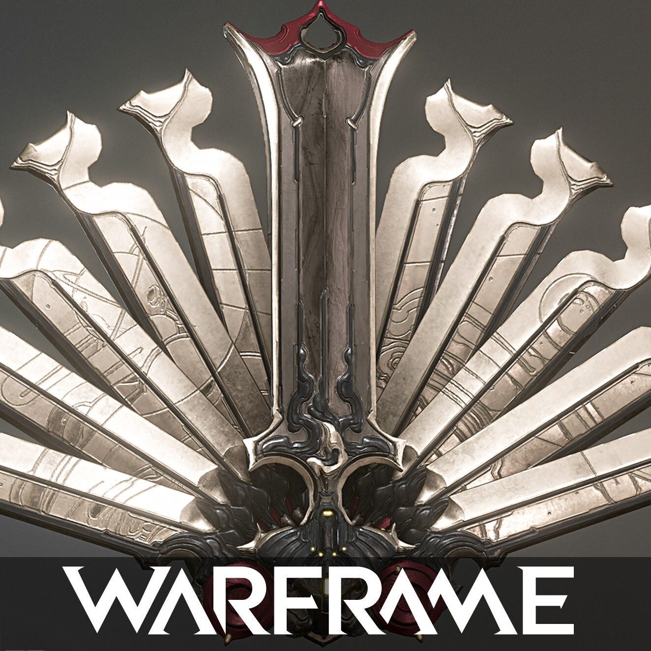 ArtStation - Vericres War Fan Weapon Model