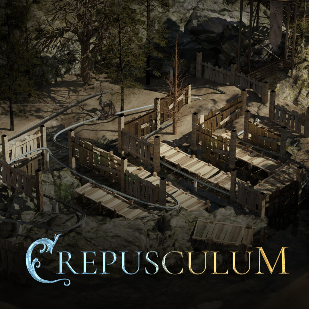 ArtStation - Faun Hunter Training Grounds