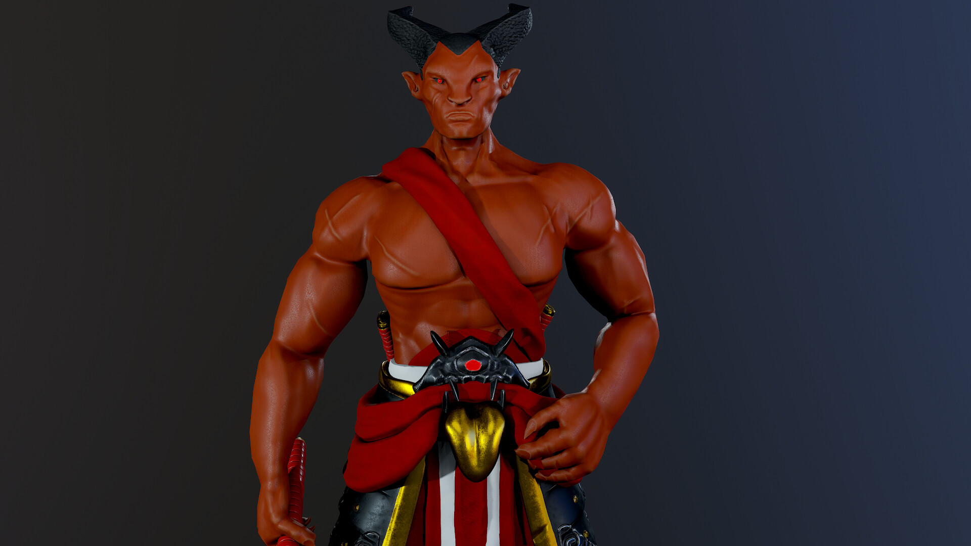 ArtStation - Demon ronin