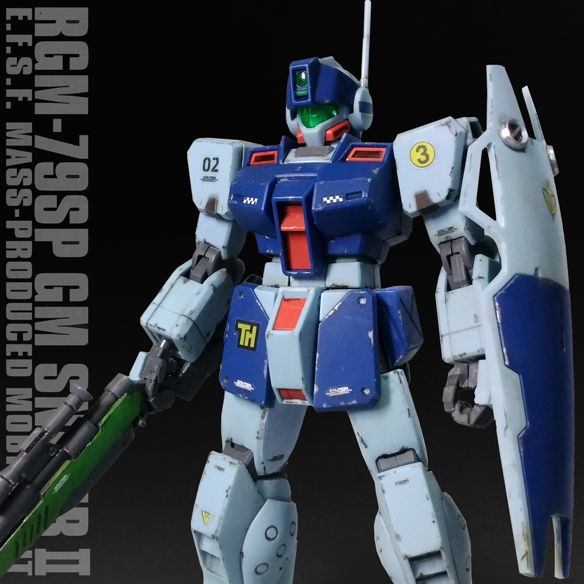 ArtStation - RGM-79SP GM SNIPER 2 HG Model Art work