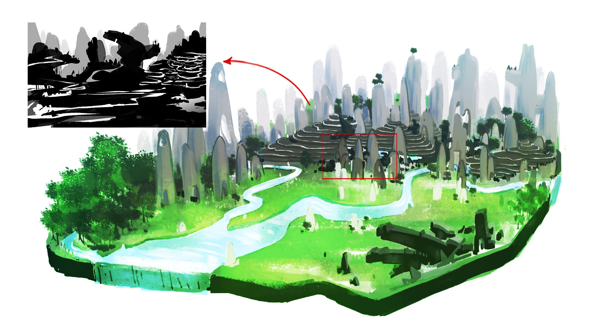 ArtStation - 2D character + environment design