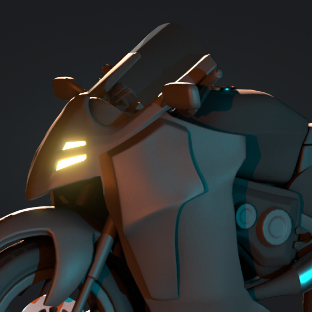 ArtStation - Bandit Sport Bike