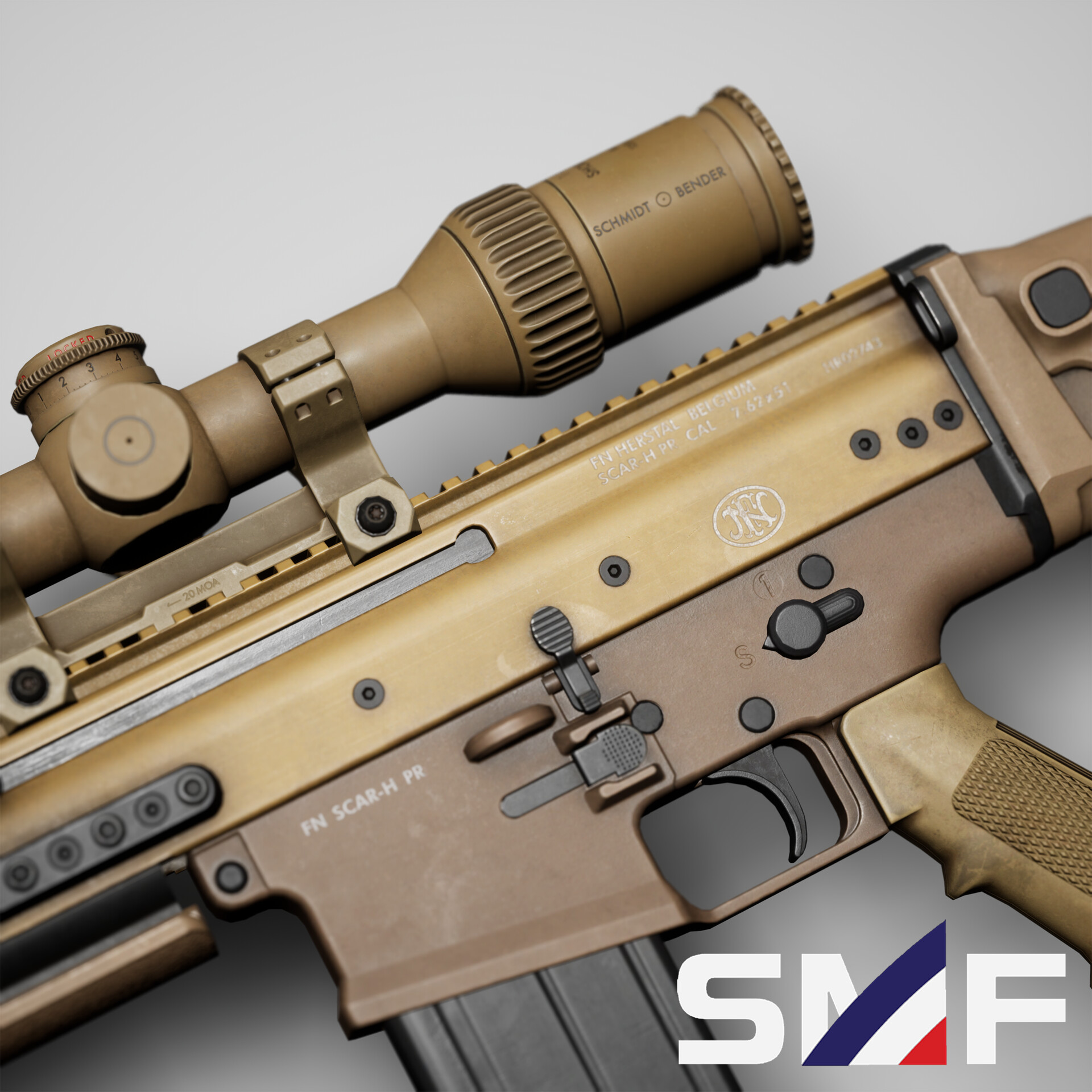 ArtStation - FN SCAR-H PR
