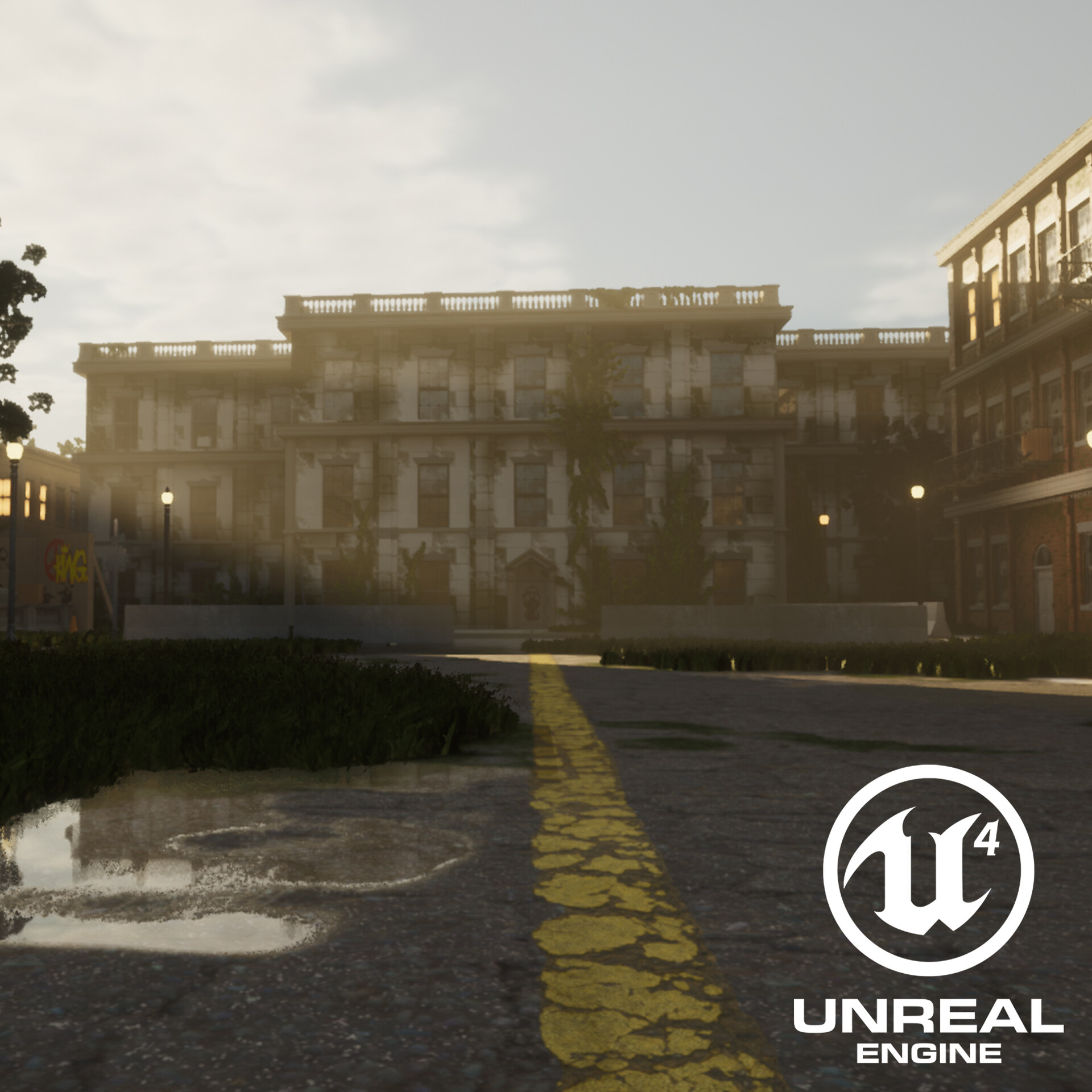 ArtStation - Post-Apocalyptic Scene