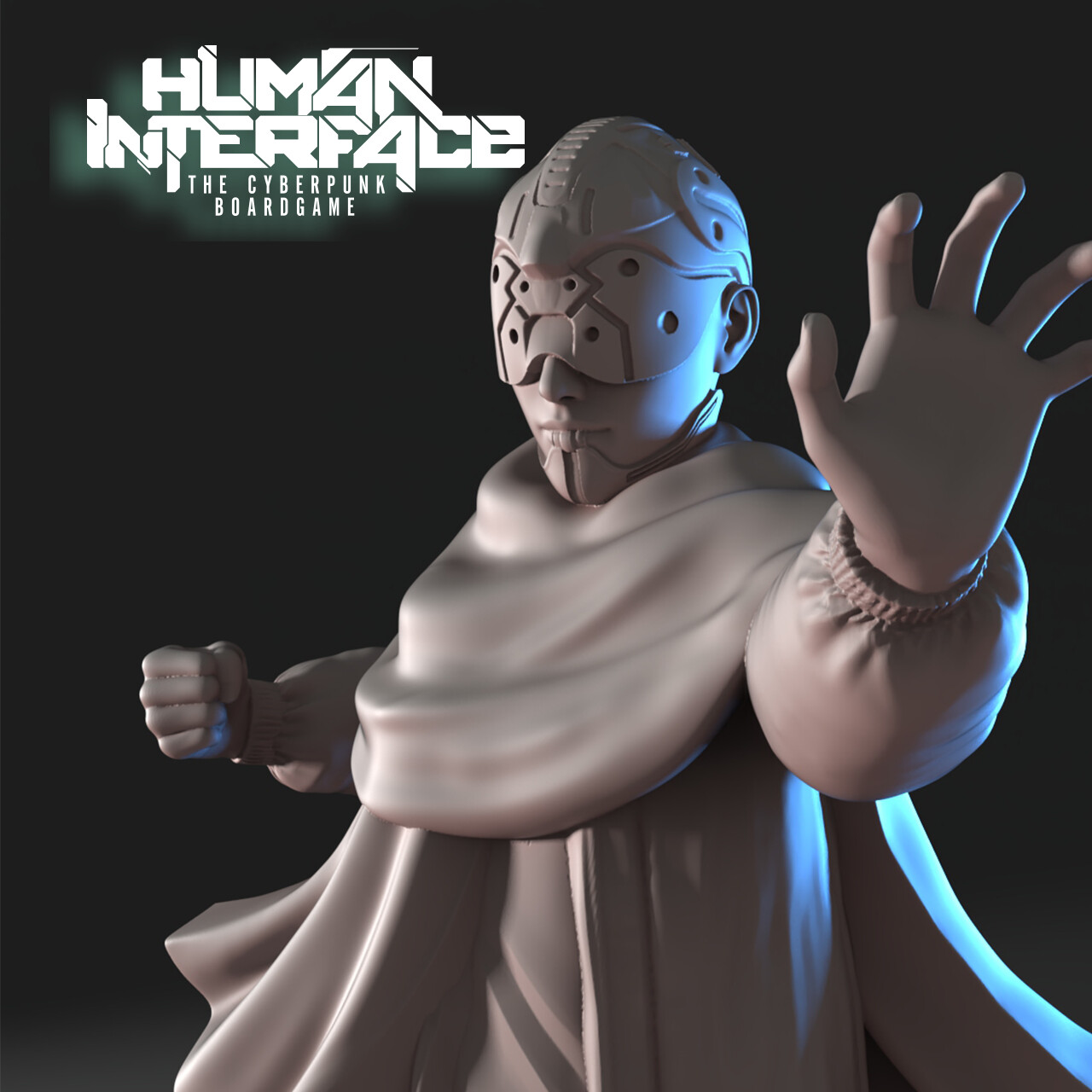 ArtStation - Krystal - 32mm miniature - HUMAN INTERFACE