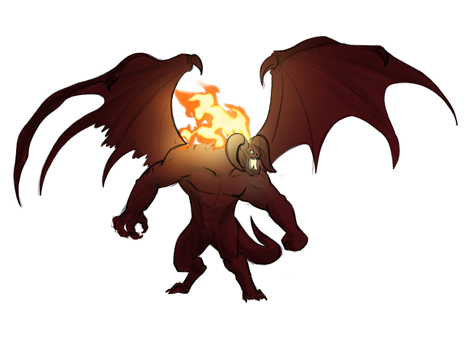 ArtStation - Song of Durin: The Balrog (main antagonist)