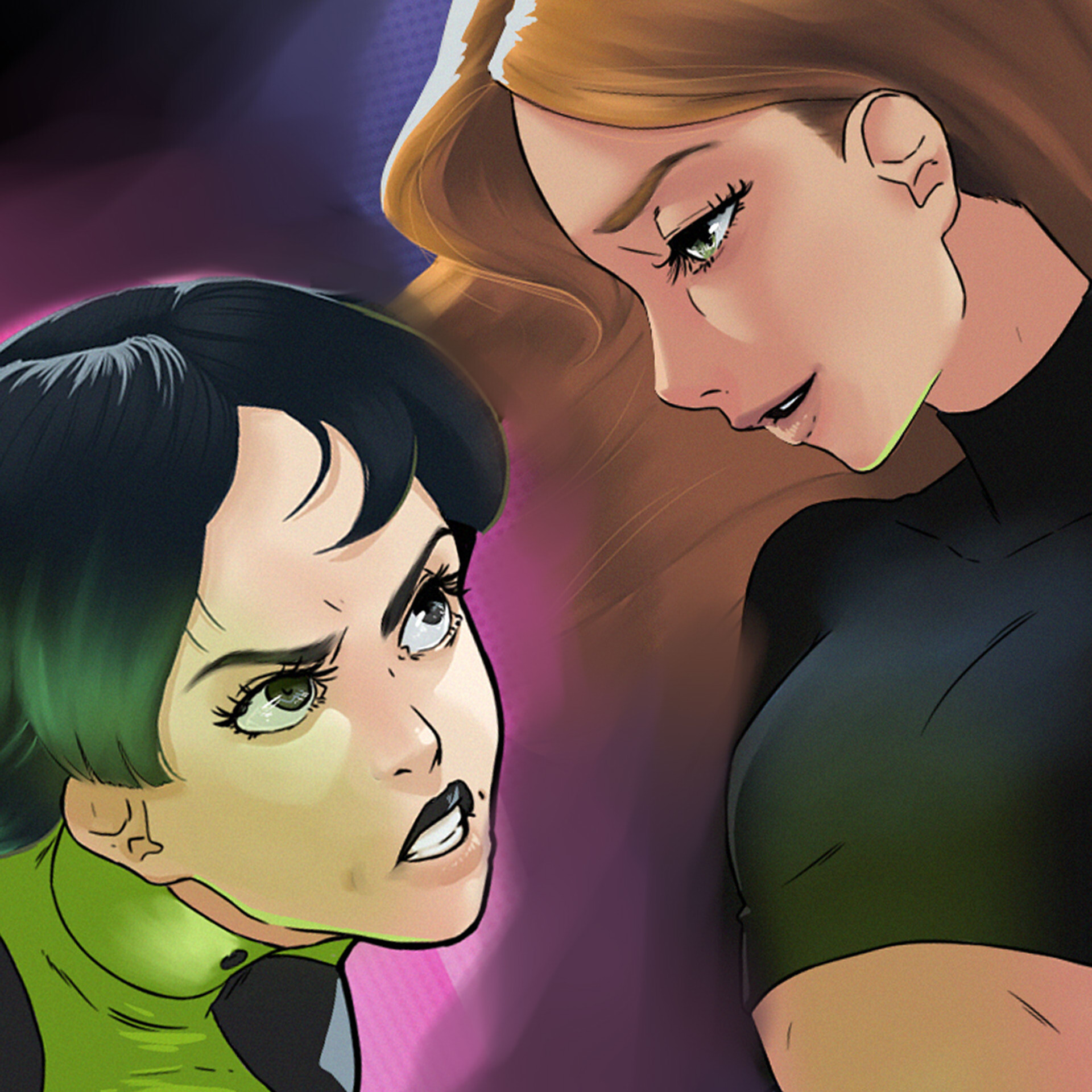 ArtStation - Kim Possible Vs. Shego