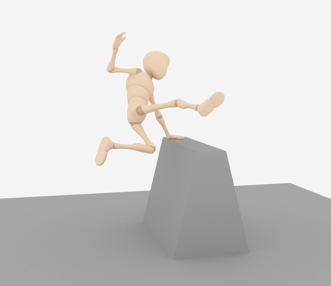 ArtStation - Ultimate Bony | Vault Animation Cycle