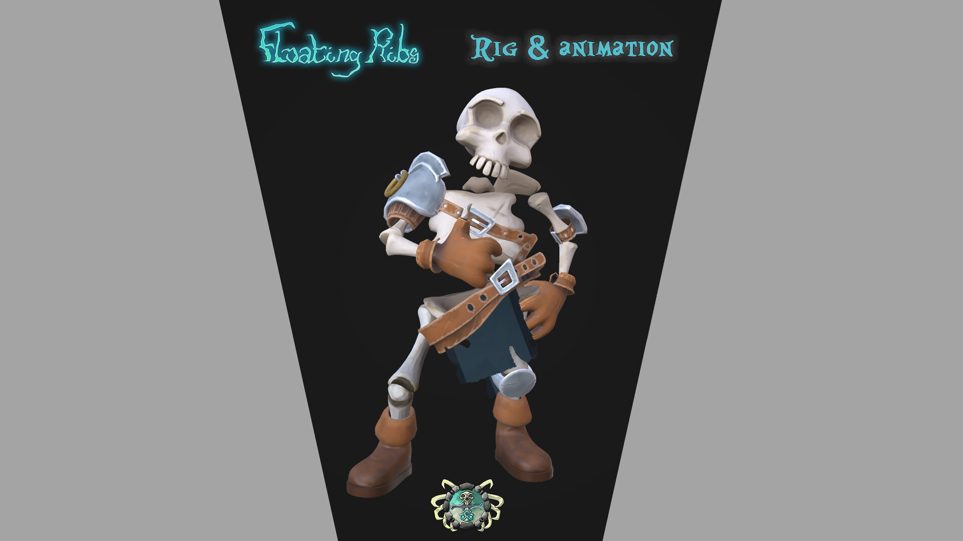 ArtStation - Floating Ribs - Rig and Anim