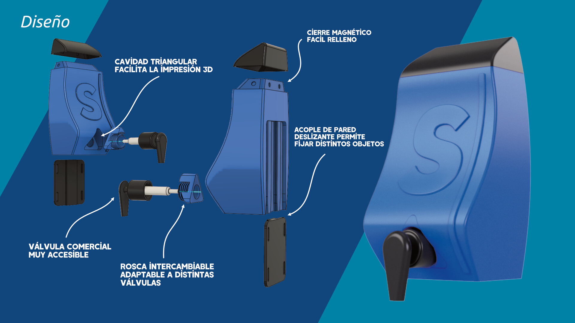 ArtStation - 3d printed dispenser