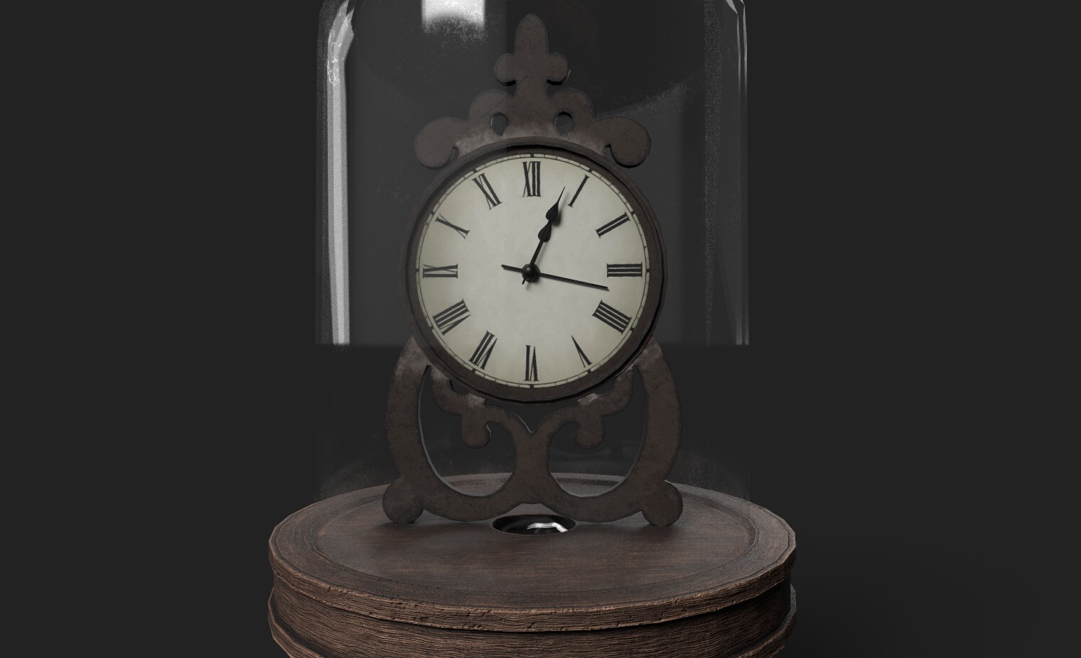 Page Rice - Desk Clock