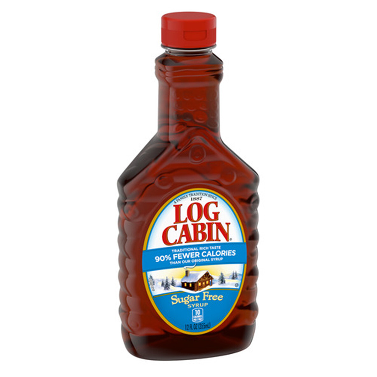 ArtStation - Product Model (Log Cabin Syrup)