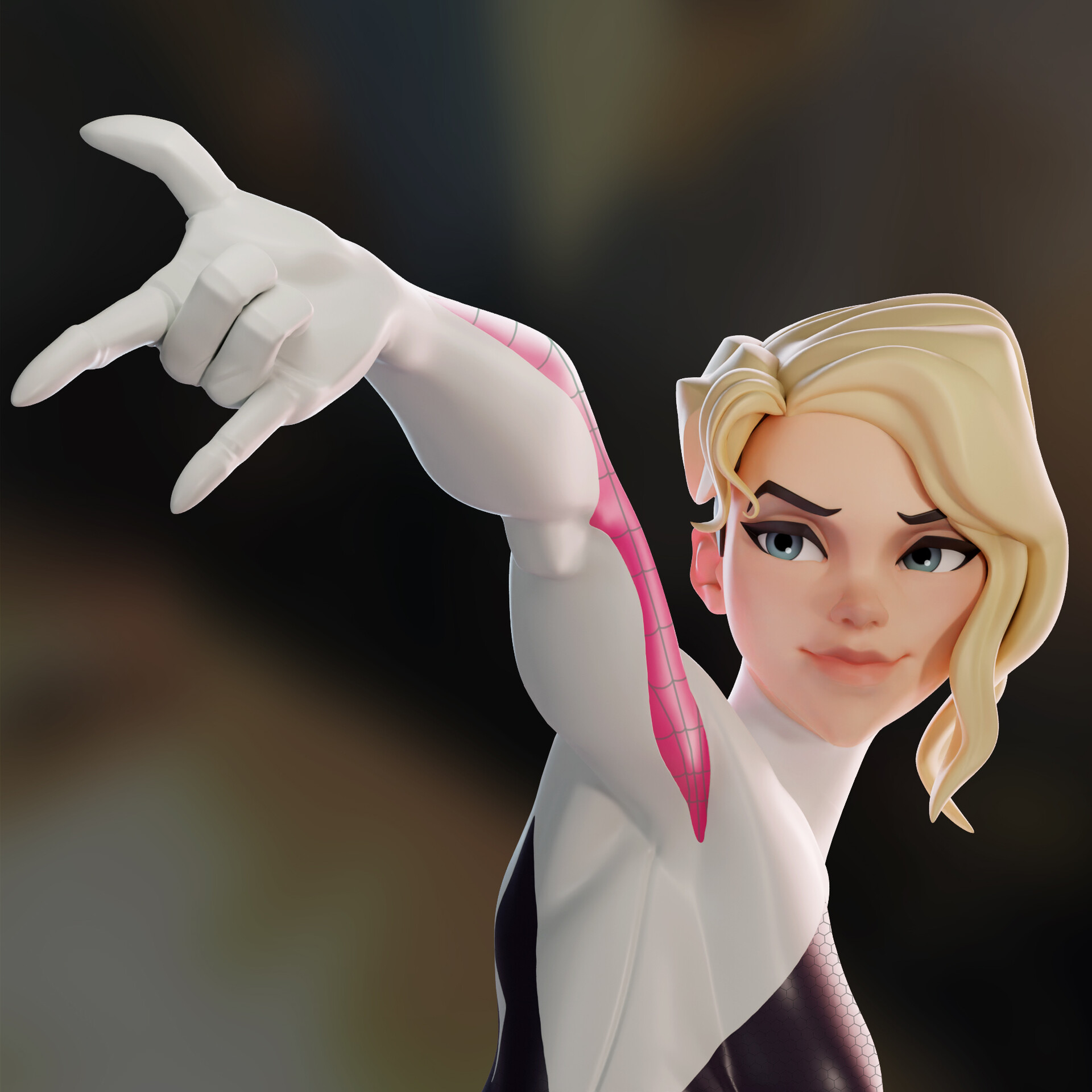 Artstation Spider Gwen