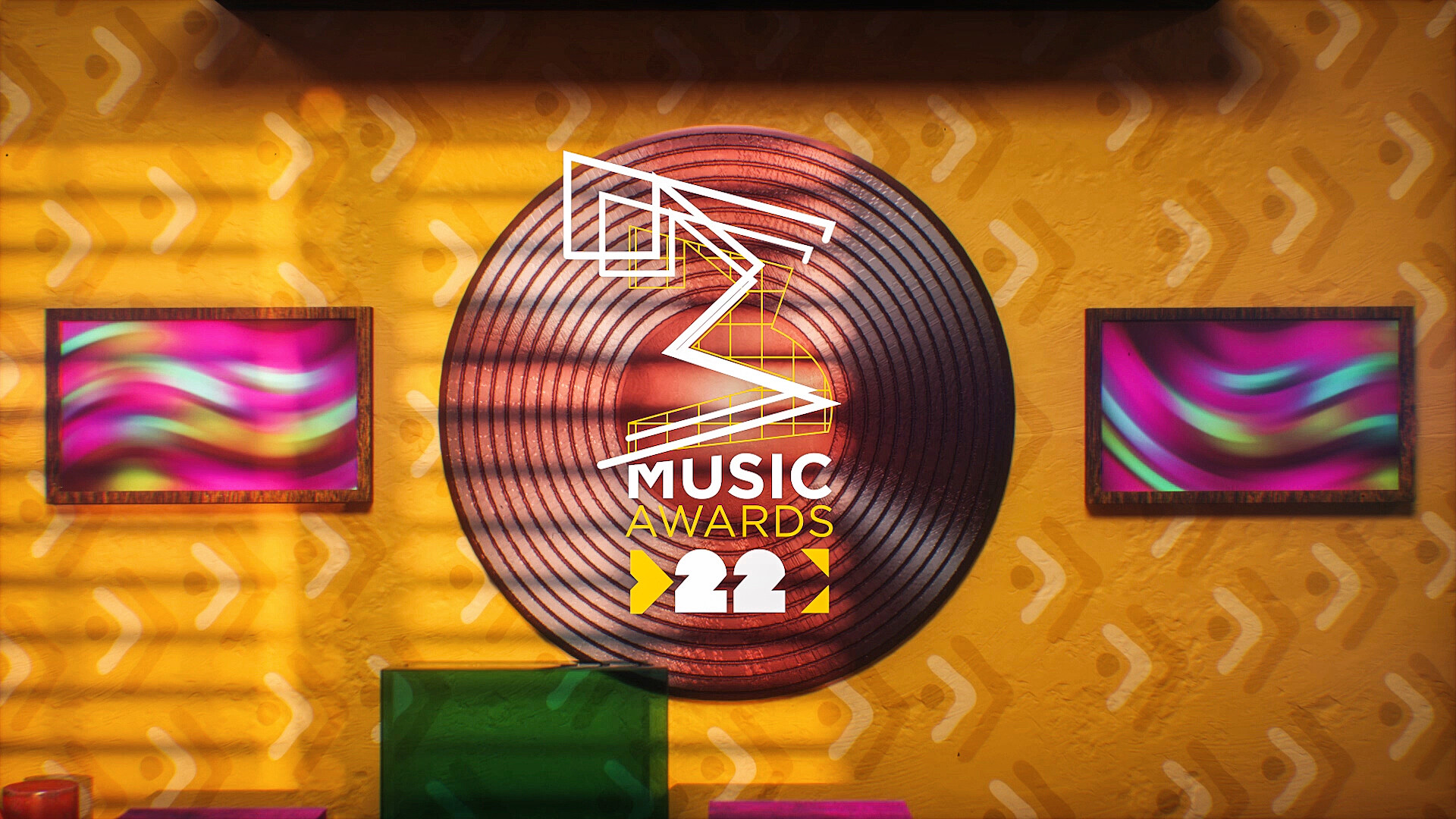 ArtStation - 3Music Awards '22 - Ident