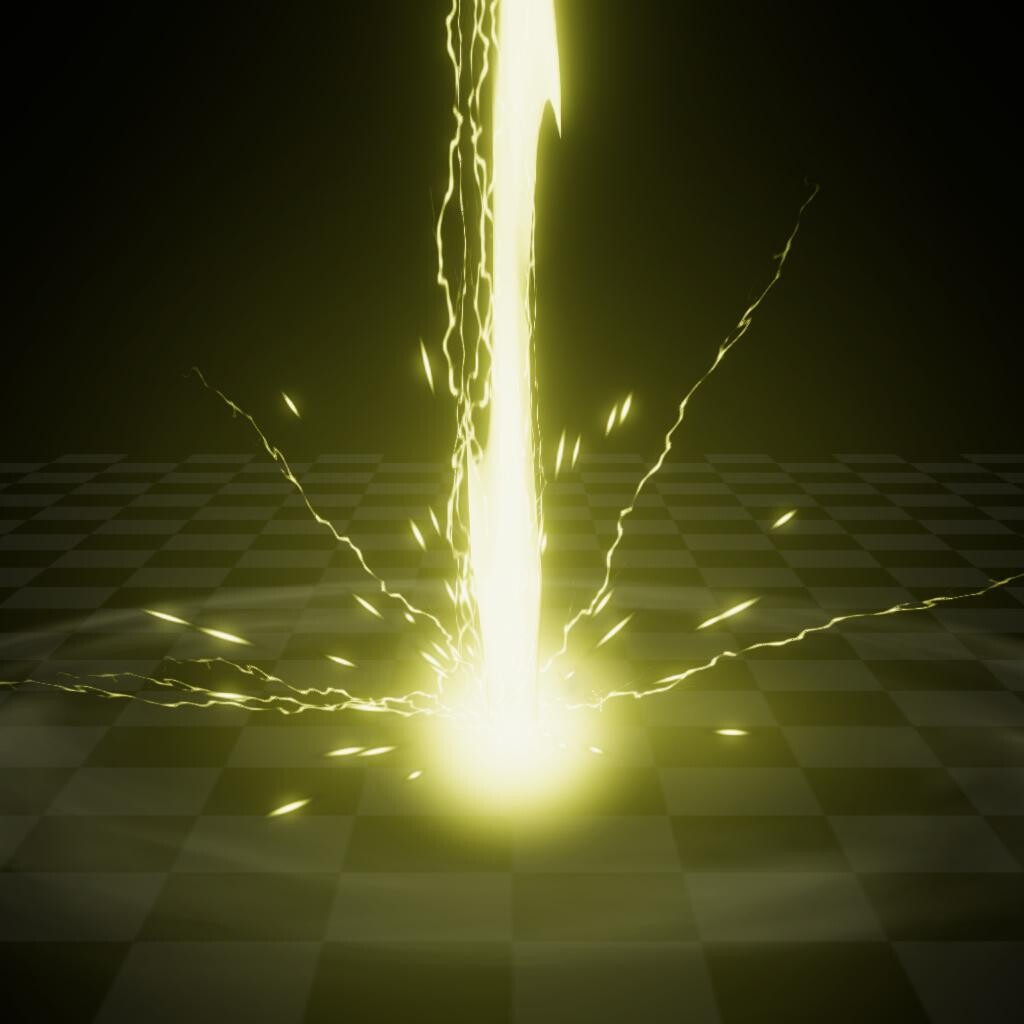 ArtStation - UNITY VFX ELECTRIC EXPLOSION