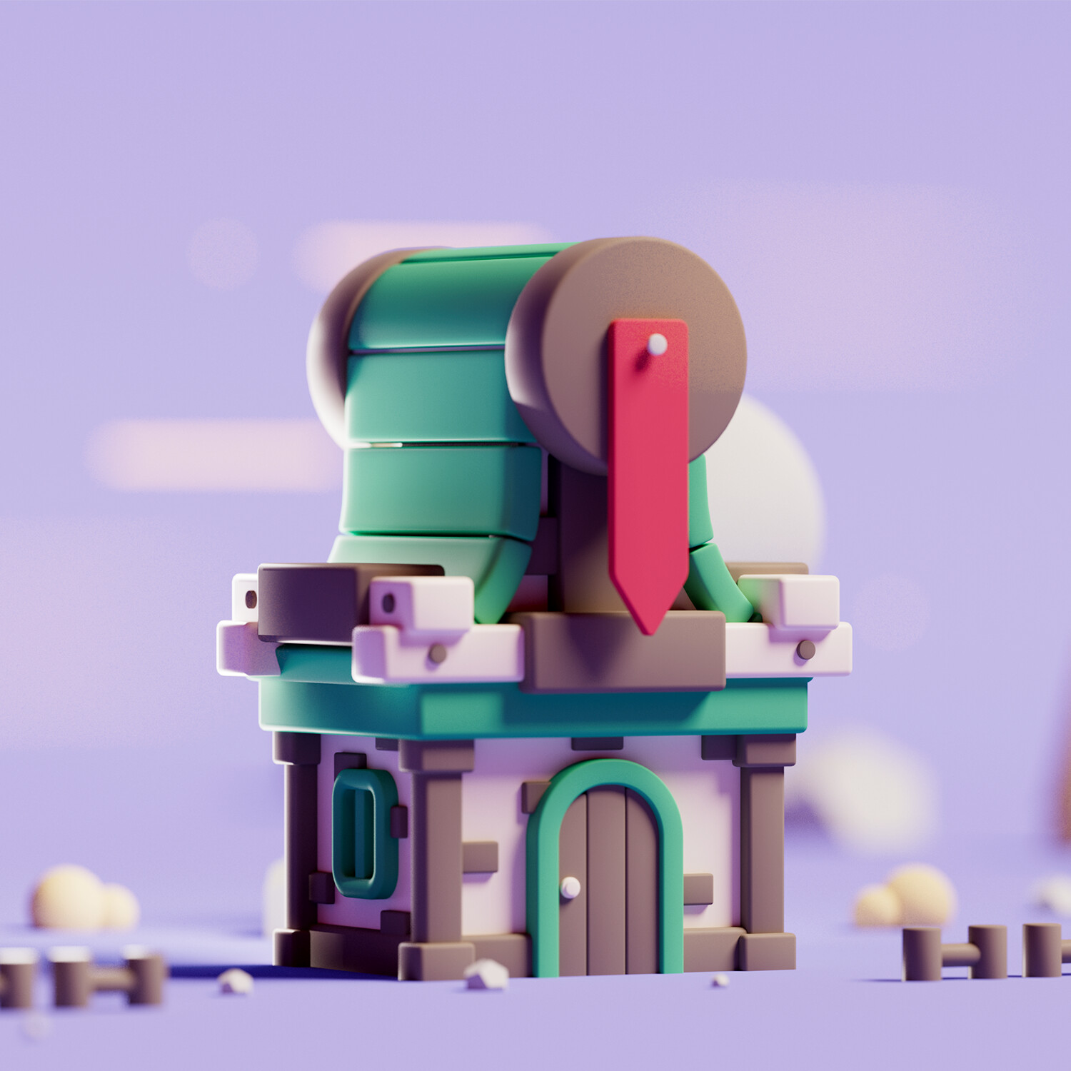 ArtStation - Game Buildings