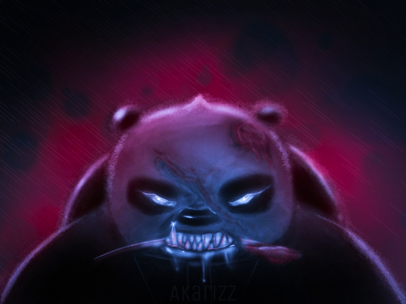 ArtStation - Evil Panda