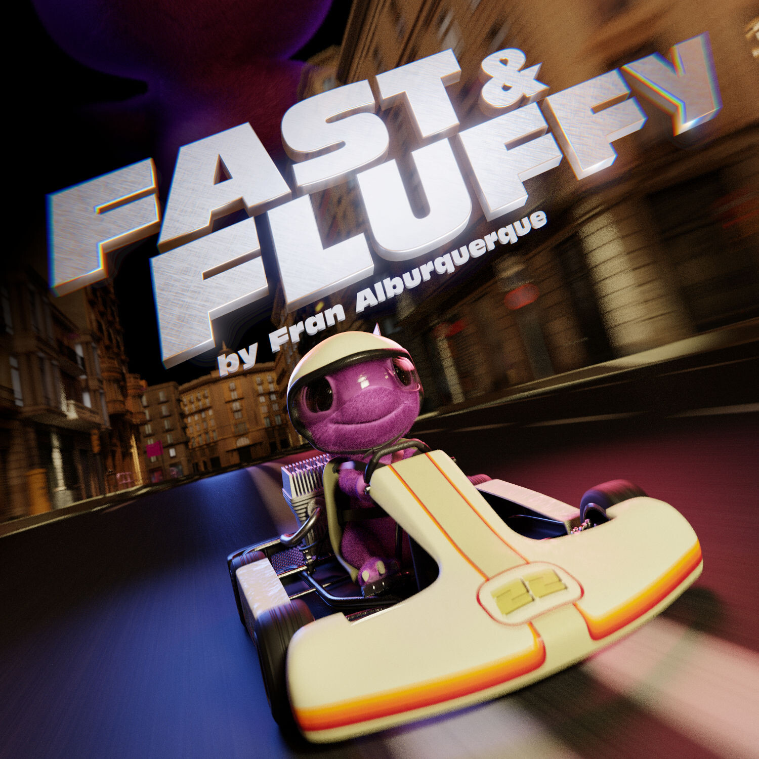 Fran Alburquerque - Fast & Fluffy - Animated 3D Short Film