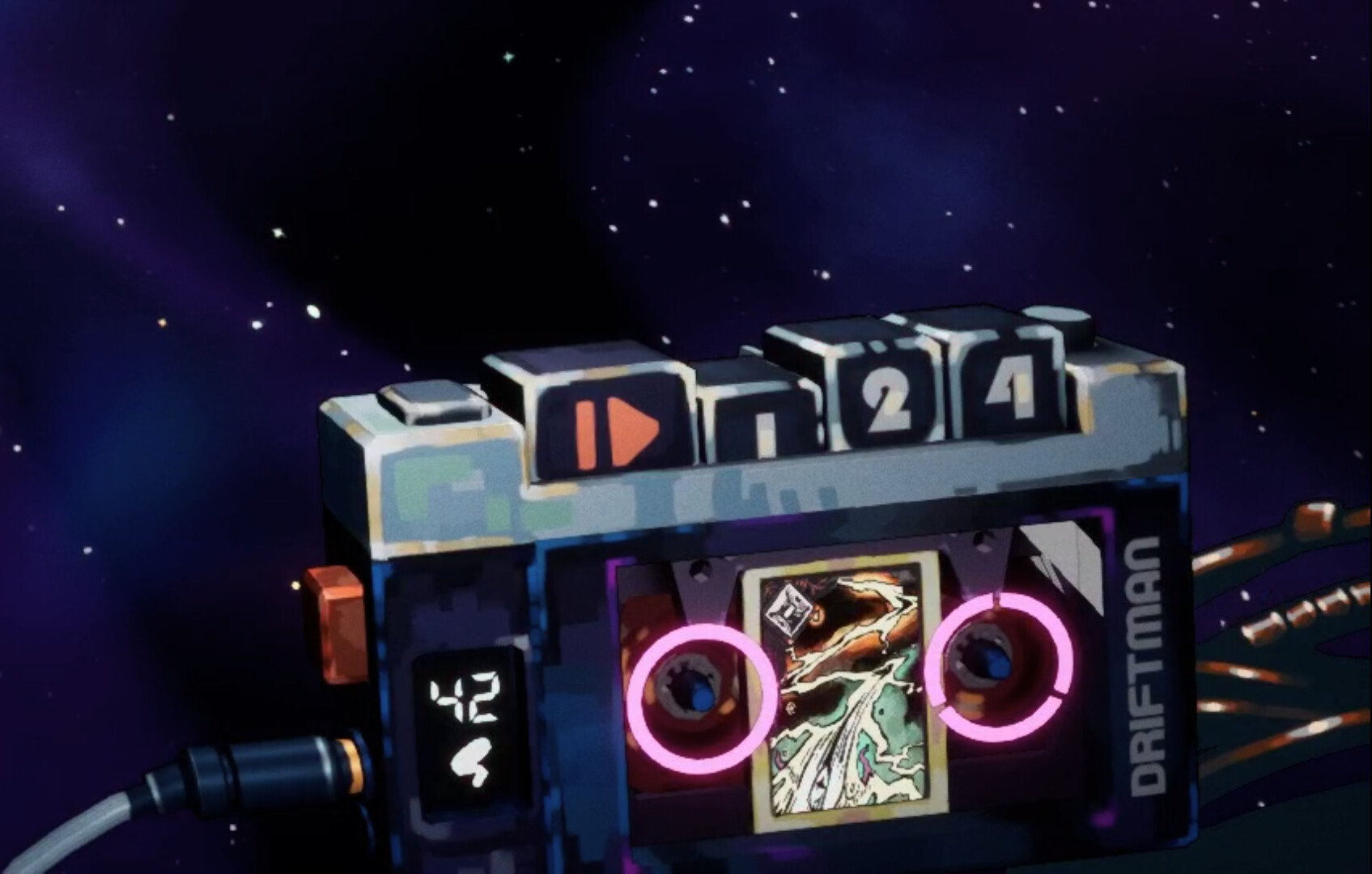 ArtStation - Retro player UI