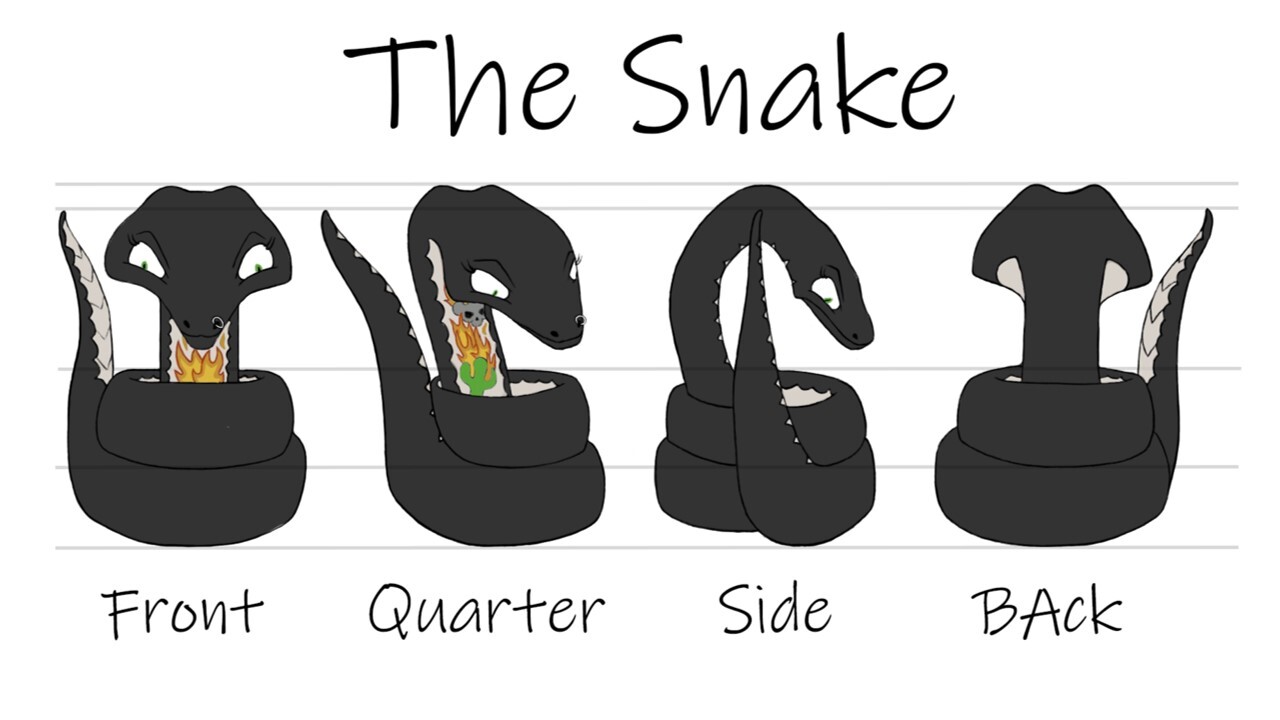 ArtStation - Character Design - The Snake