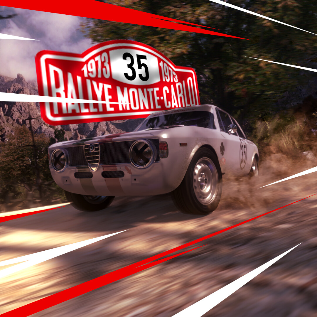 ArtStation - Alfa Romeo Giulia Sprint GTA animation