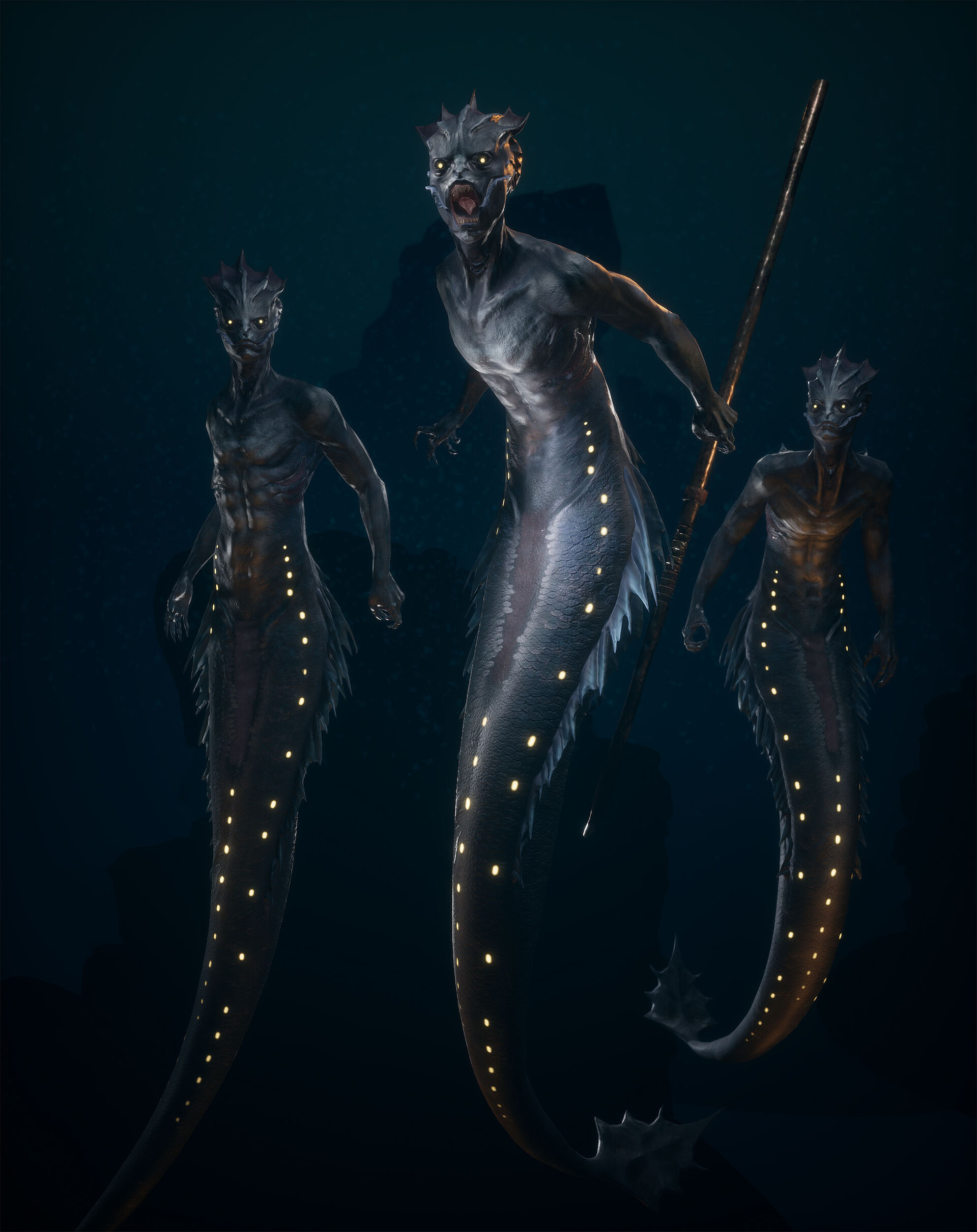 ArtStation - Down In The Twilight Zone-Mermaid