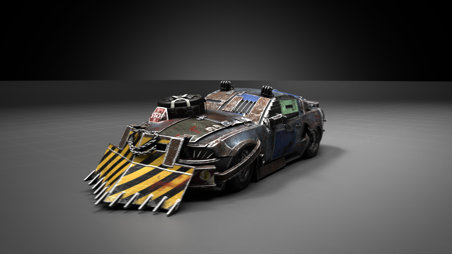 ArtStation - Wasteland Car