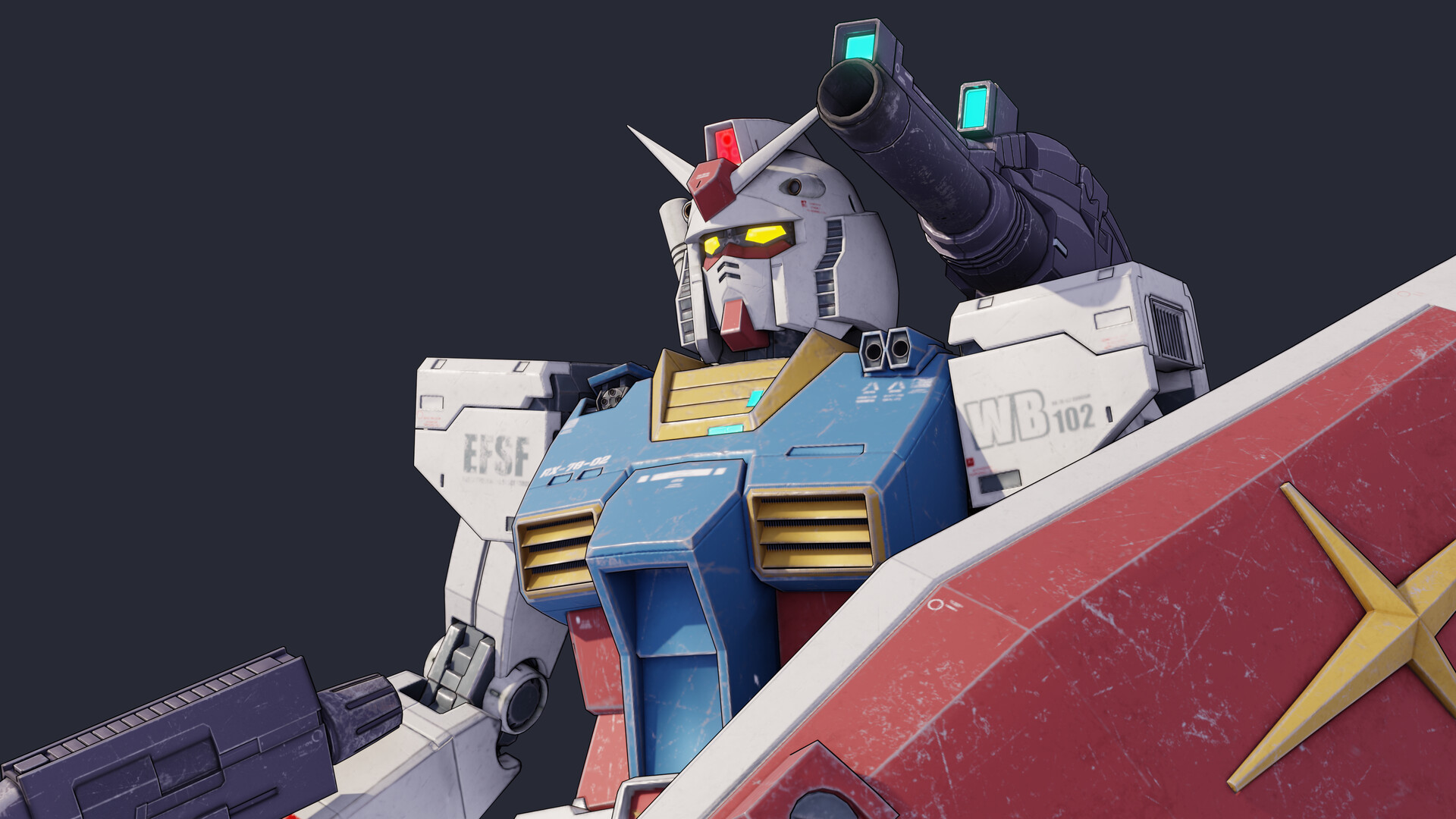 ArtStation - RX-78-02 Gundam (Gundam The Origin)