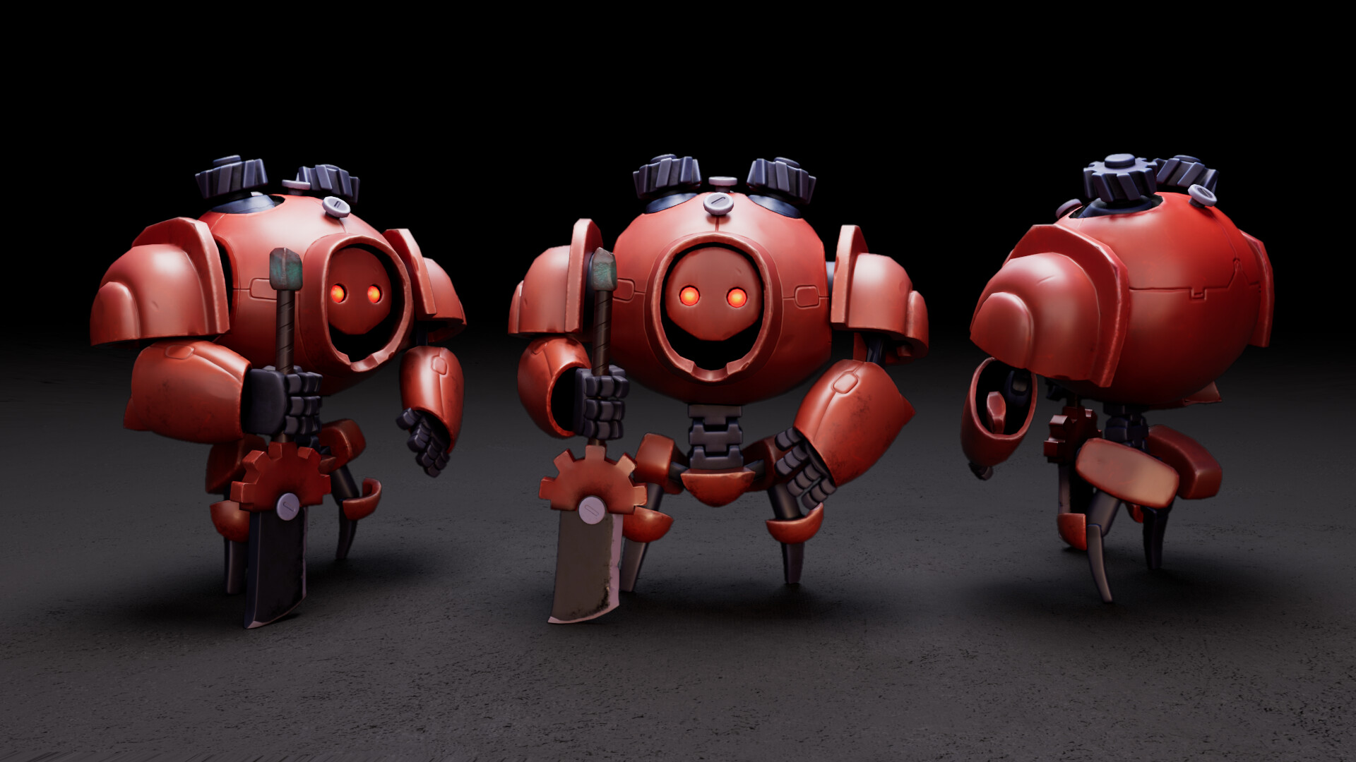 ArtStation - Game ready Iron Guardian