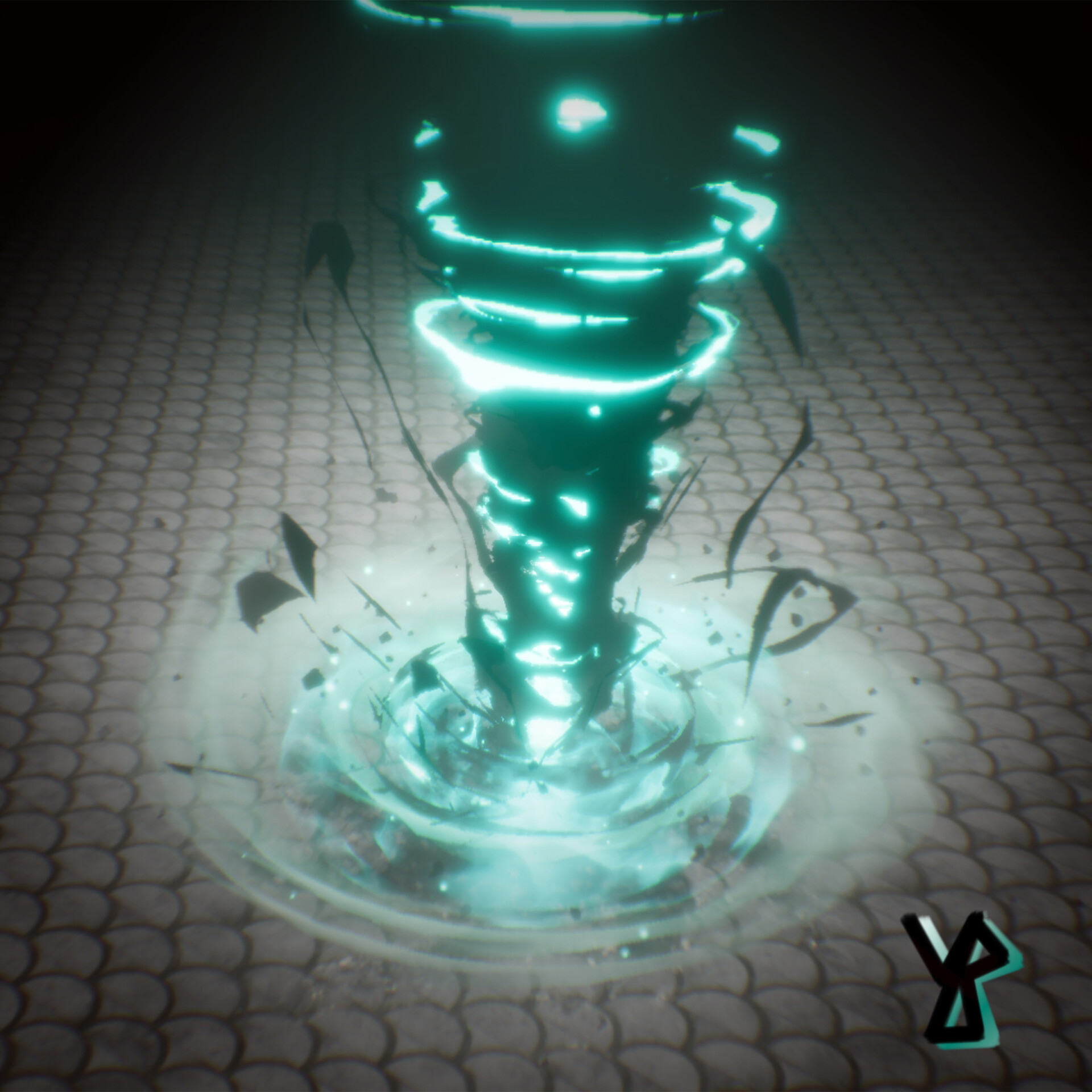ArtStation - Quantum Tornado Spell VFX