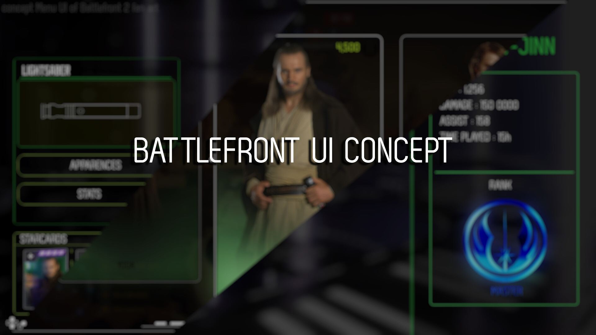 ArtStation - STAR WARS : BATTLEFRONT UI CONCEPT