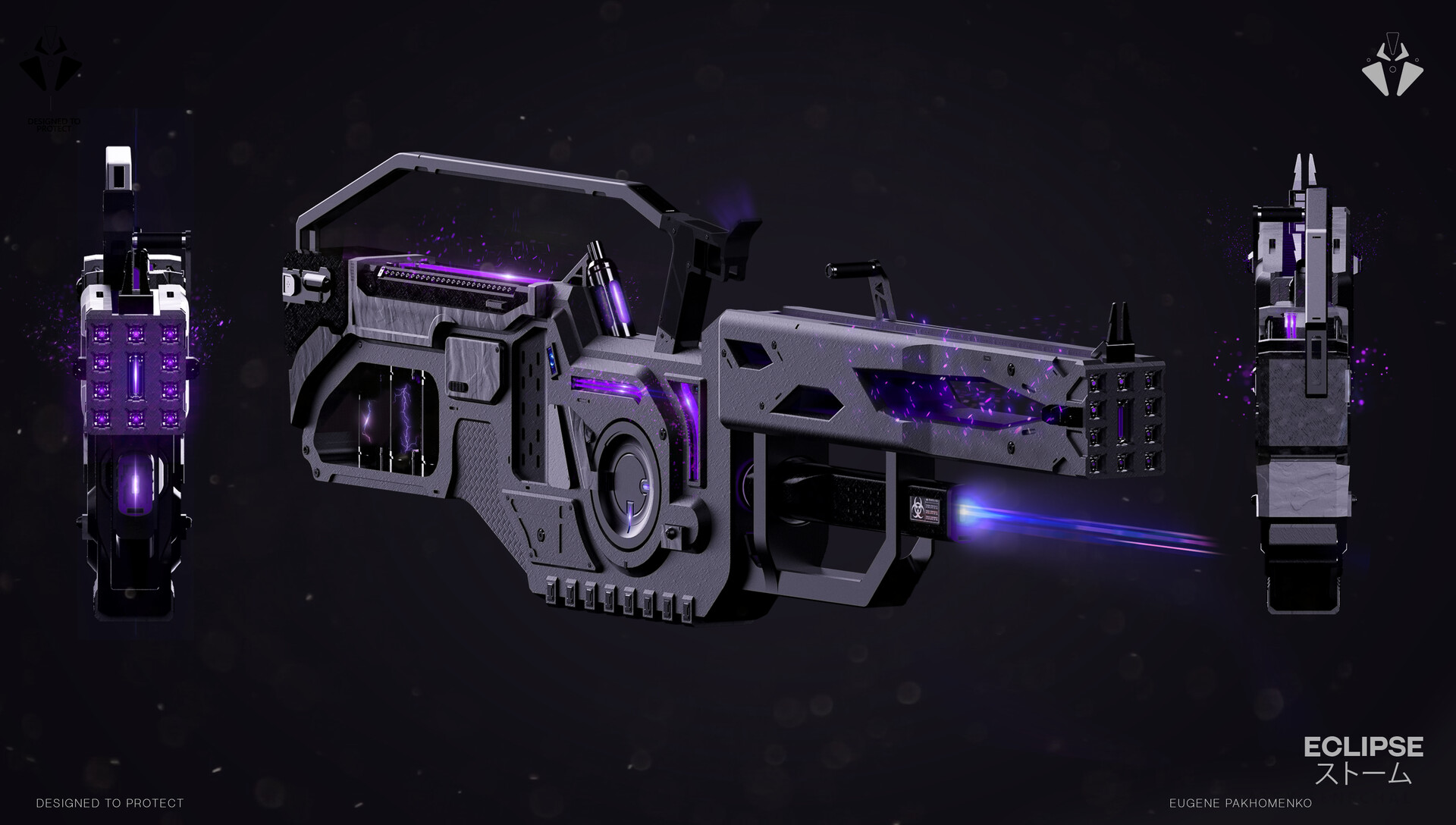 ArtStation - ECLIPSE ストーム Heavy Projection Cannon