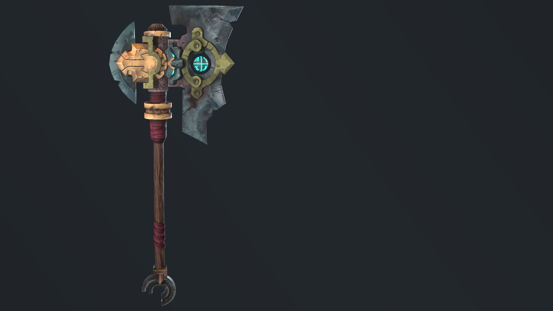 ArtStation - Stylized Stone Axe