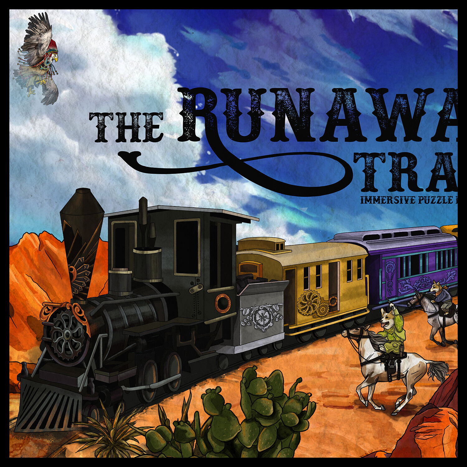 ArtStation - "The Runaway Train" game