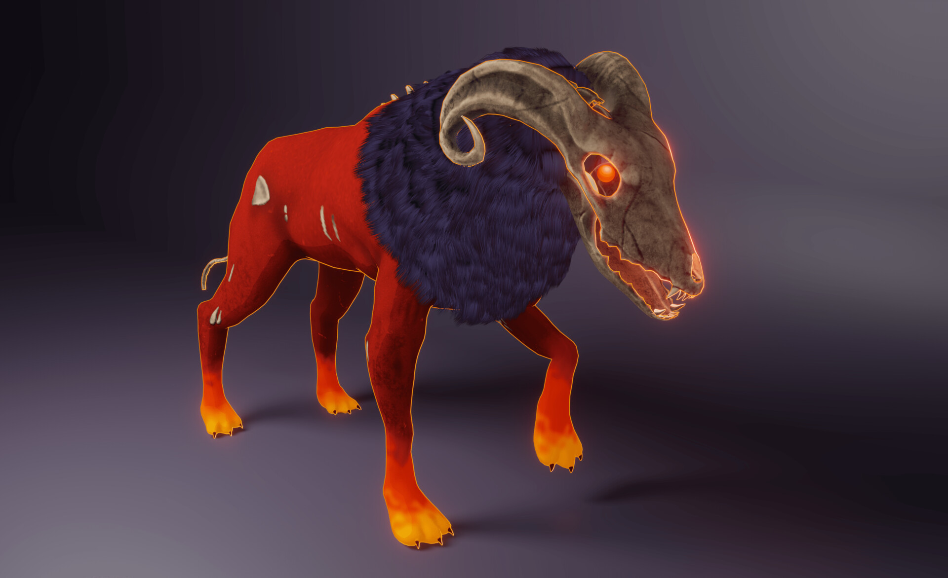 ArtStation - Hell Doggo